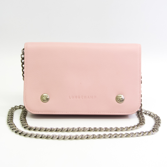 Longchamp | Bags | Longchamp Le Flone Womens Leather Chainshoulder ...